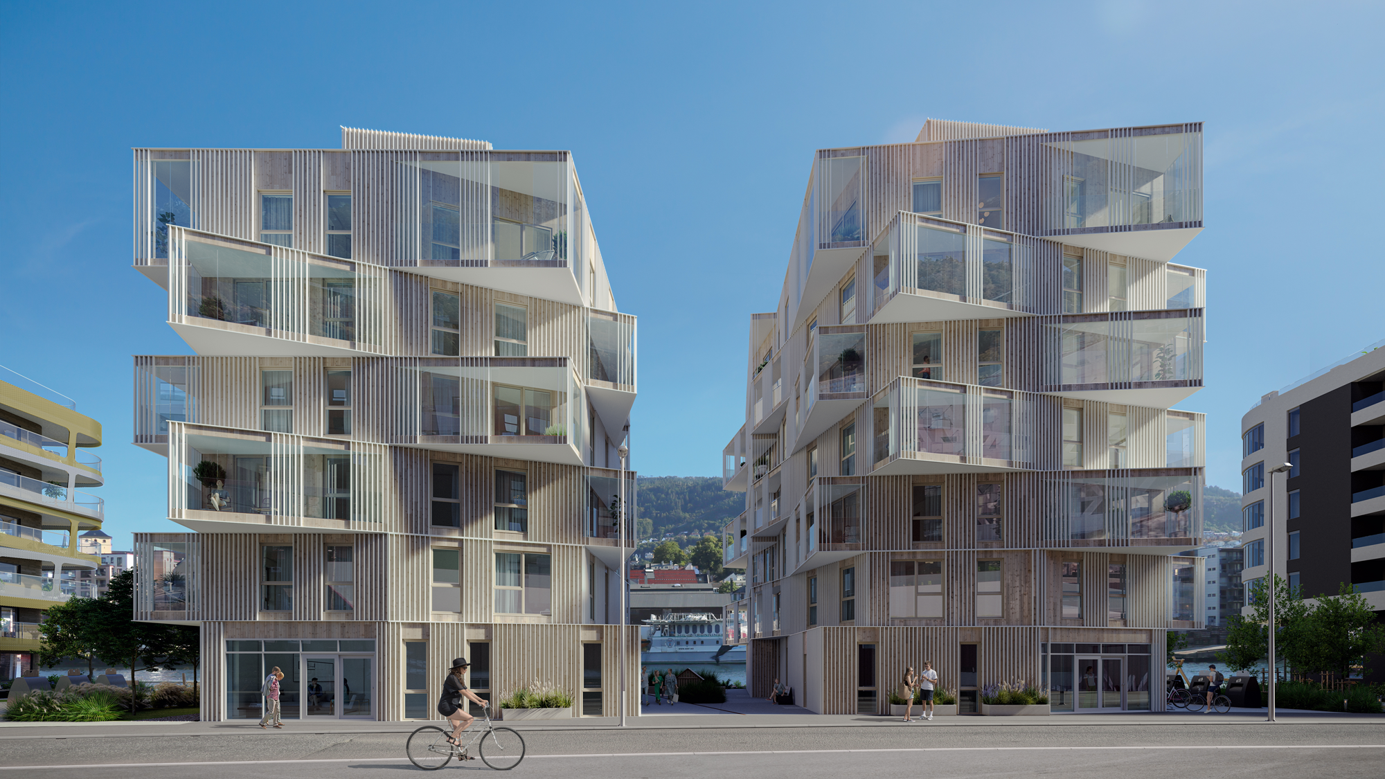 Nyhet i Bergen, vi bygger Kuben. 36 flotte leiligheter - bob.no