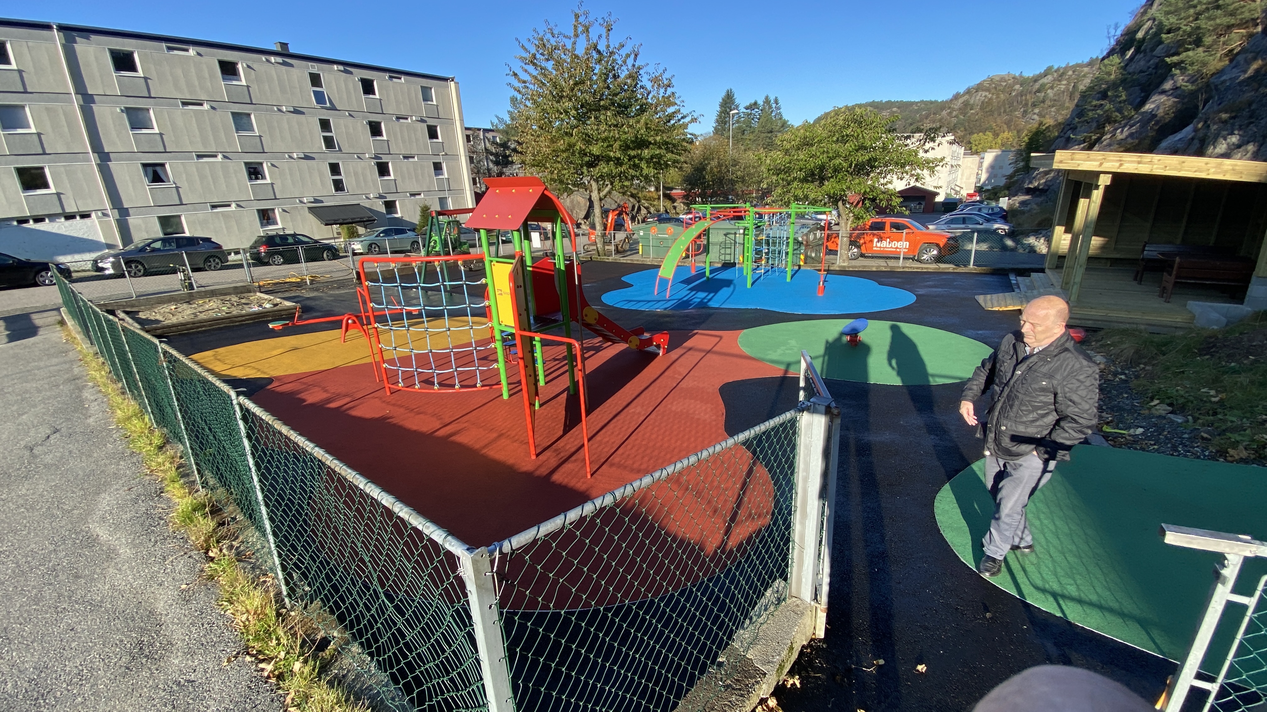 Ny lekeplass i Sølvberget borettslag